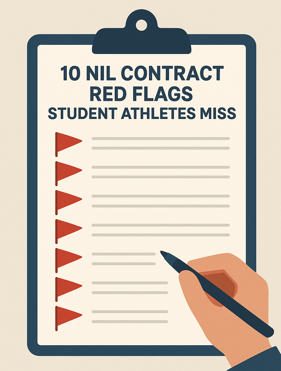 10 NIL Contract Red Flags Student Athletes Miss (FREE)